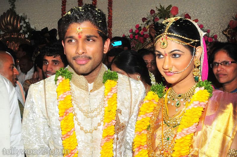 Check Out Allu Arjun Marriage Photos All Hd
