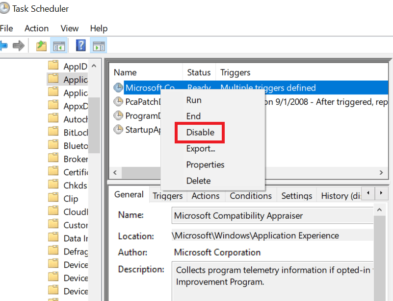 How To Disable Microsoft Compatibility Telemetry In Windows?